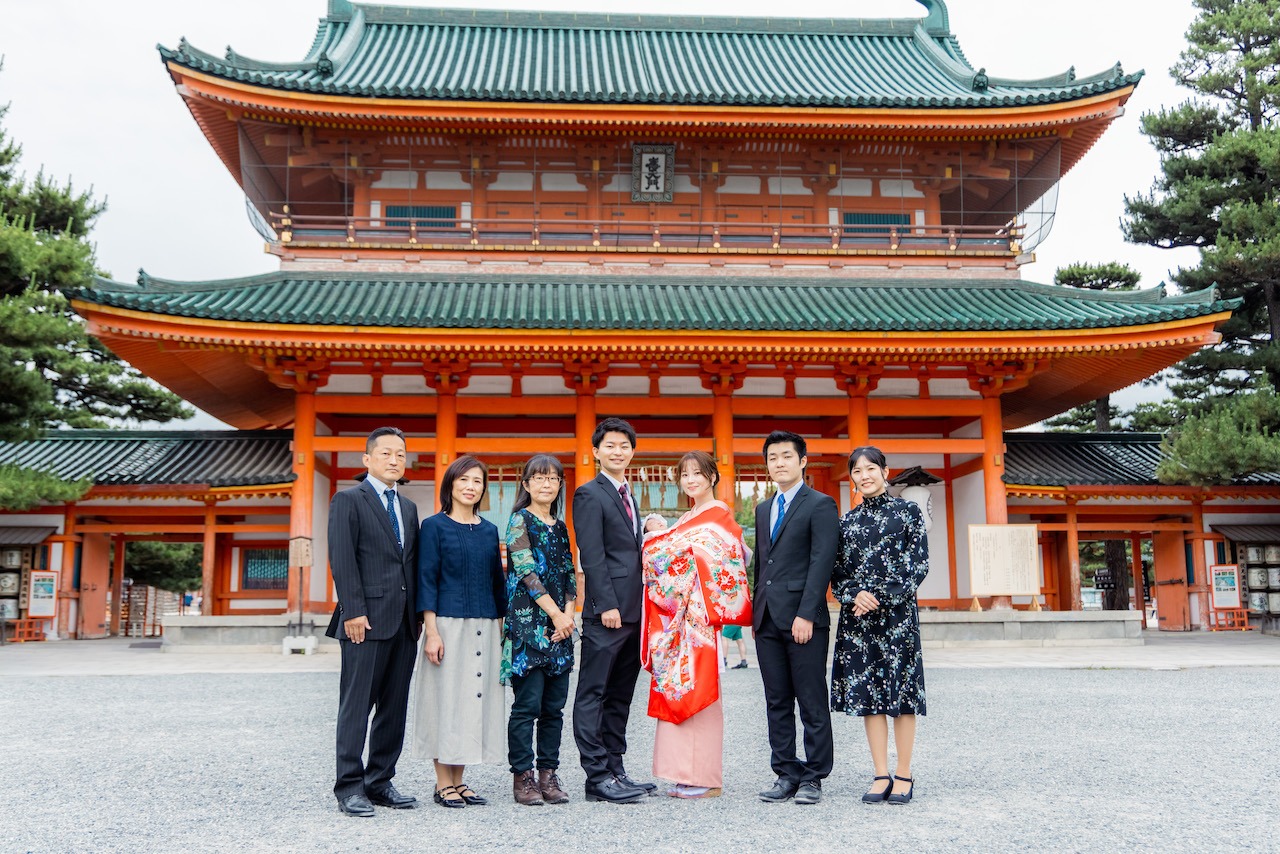 平安神宮でのお宮参り写真について【2024年3月更新】 - YUNAGI FILMS | 悠凪 Films